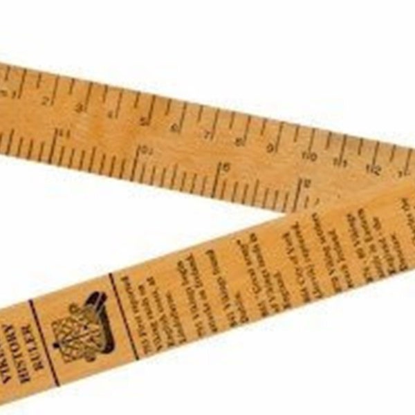 Wooden Ruler - Etsy