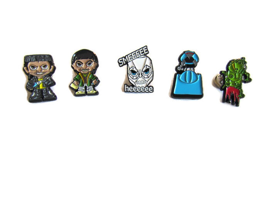 Red Dwarf Set of 5 Miniature Enamel Super Cute Pin Badges set 1 - Etsy