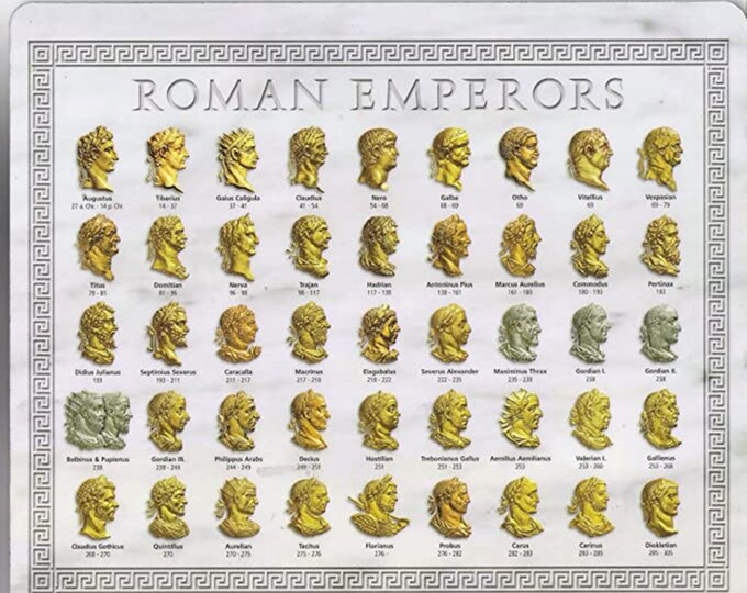 Roman Emperors A3 Poster - Etsy UK
