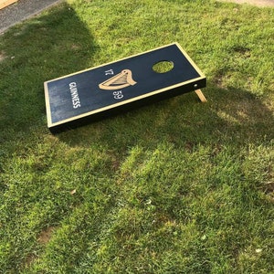 Guinness Cornhole Game Bean Bag Toss - Etsy UK