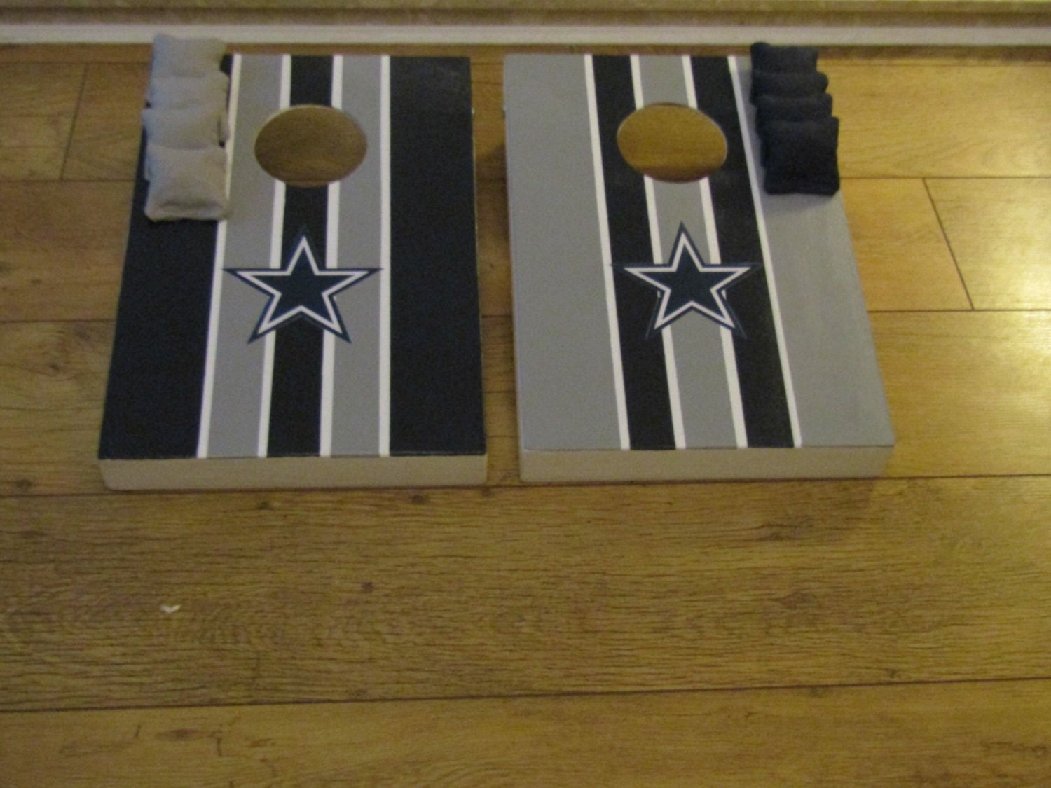 Dallas Cowboys Cornhole game bean bag toss