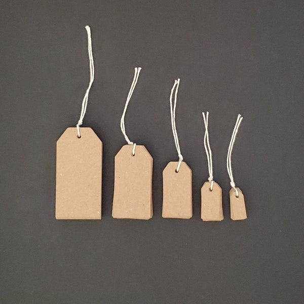 Brown Kraft Tags - Etsy