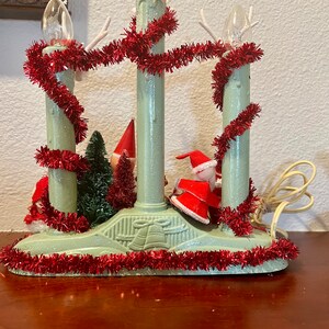 Vintage Plastic Window Candles Electric 3 Candles Christmas - Etsy