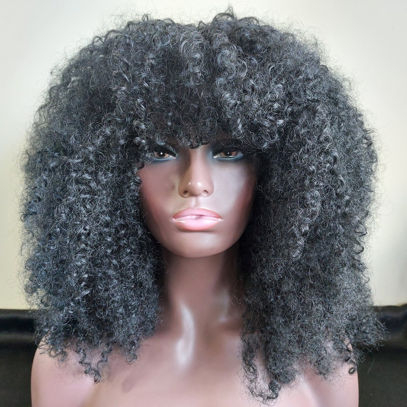 Afro Textured Wigs - Etsy