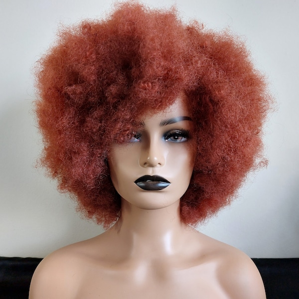 Afro Textured Wigs - Etsy
