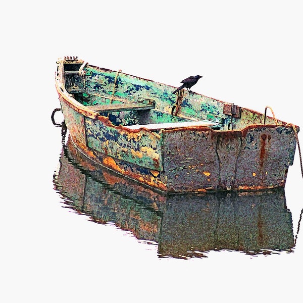 Row Boat - Etsy