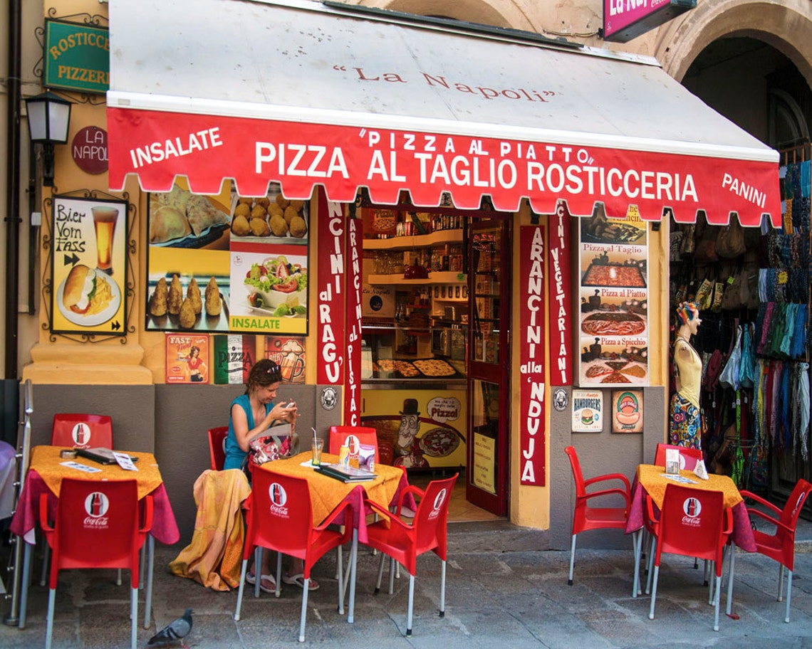 Pizza Place Tropea Italy Calabria Travel Tropea Pizzeria - Etsy