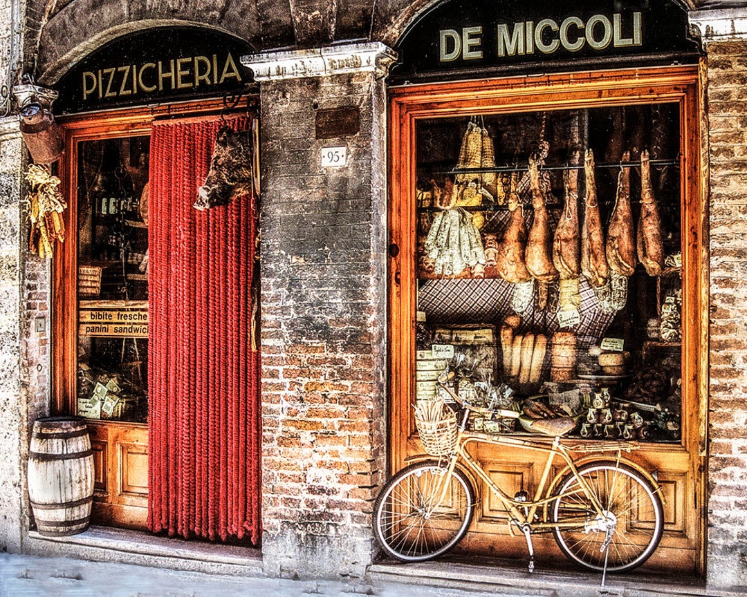 Siena Italy, Market Photo, Tuscany Travel, Meats and Cheeses, Bicycle ...