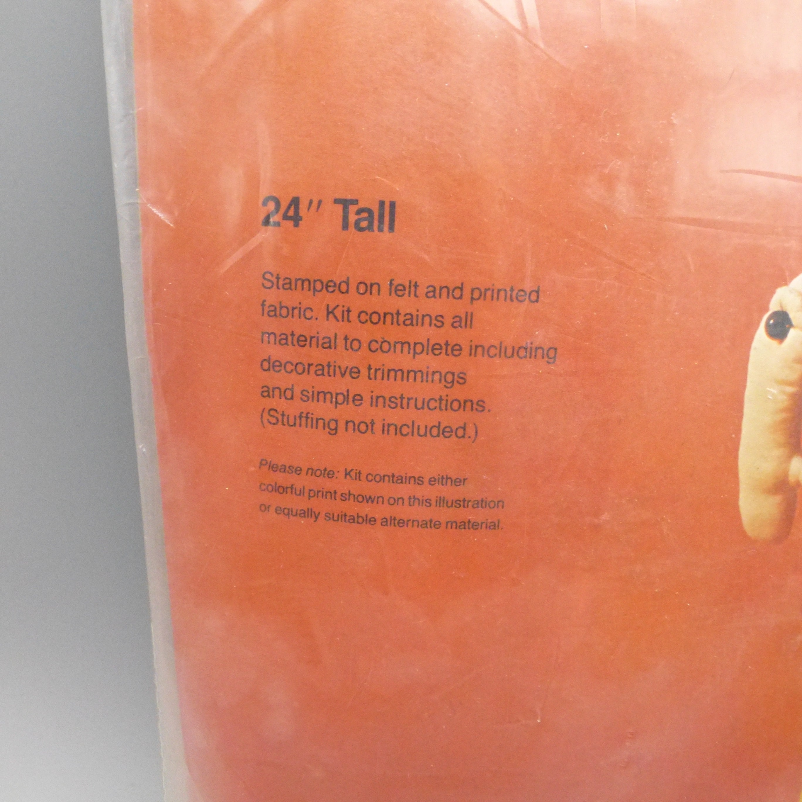 Vintage Bucilla Kit Pinocchio Fabric Felt Doll 2854 24" Tall - Etsy