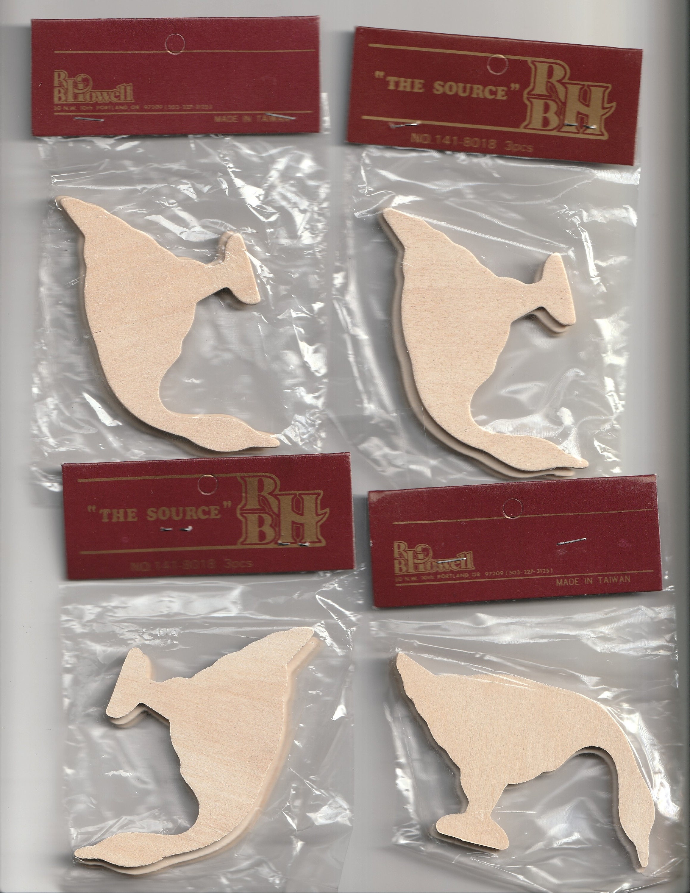 Unfinished Wood Goose Shape Cutout Craft Blank Christmas Ornament ...