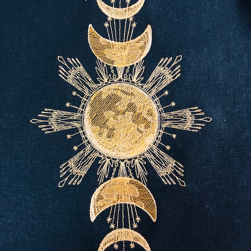 Phases of the Moon Altar Cloth - Etsy