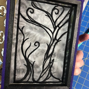 Shadow Box Embroidered Wonderment: Magic Fairy Garden - Etsy