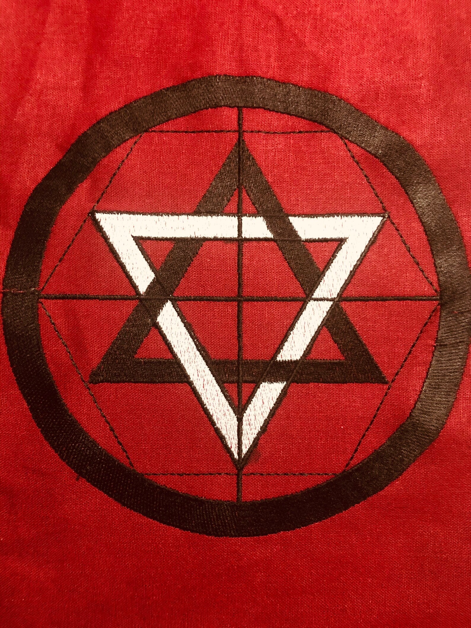 The Martinist Pentacle: Altar Cloth - Etsy