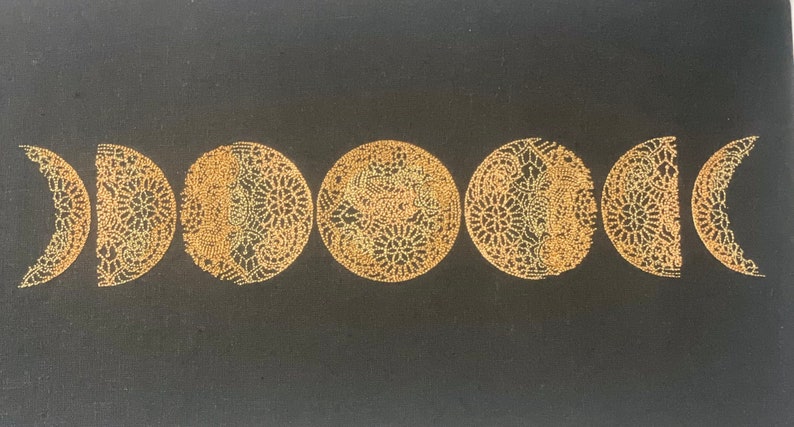 Phases of the Moon Altar Cloth - Etsy