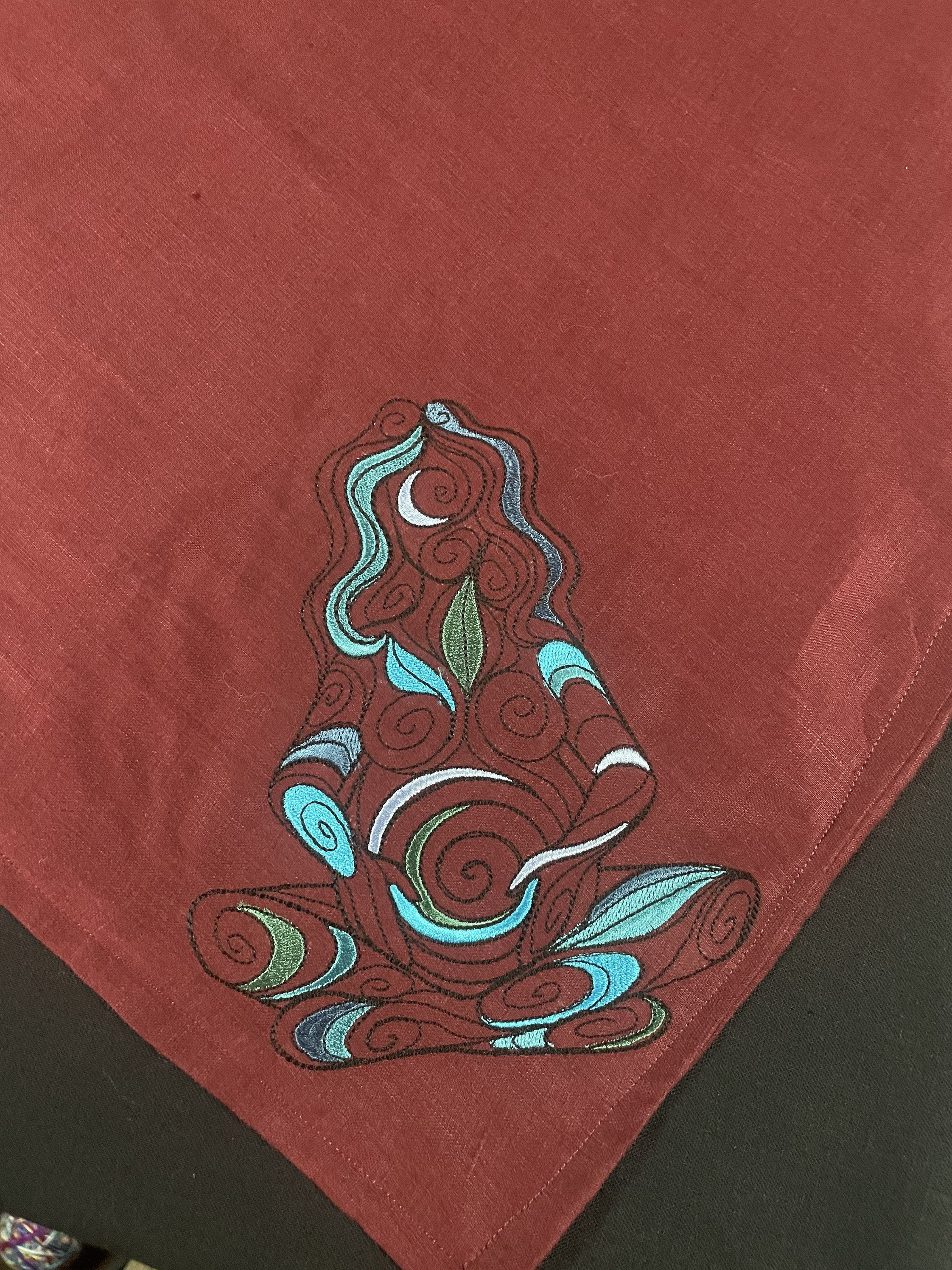 Gaia Mother of Earth : Altar Cloth - Etsy