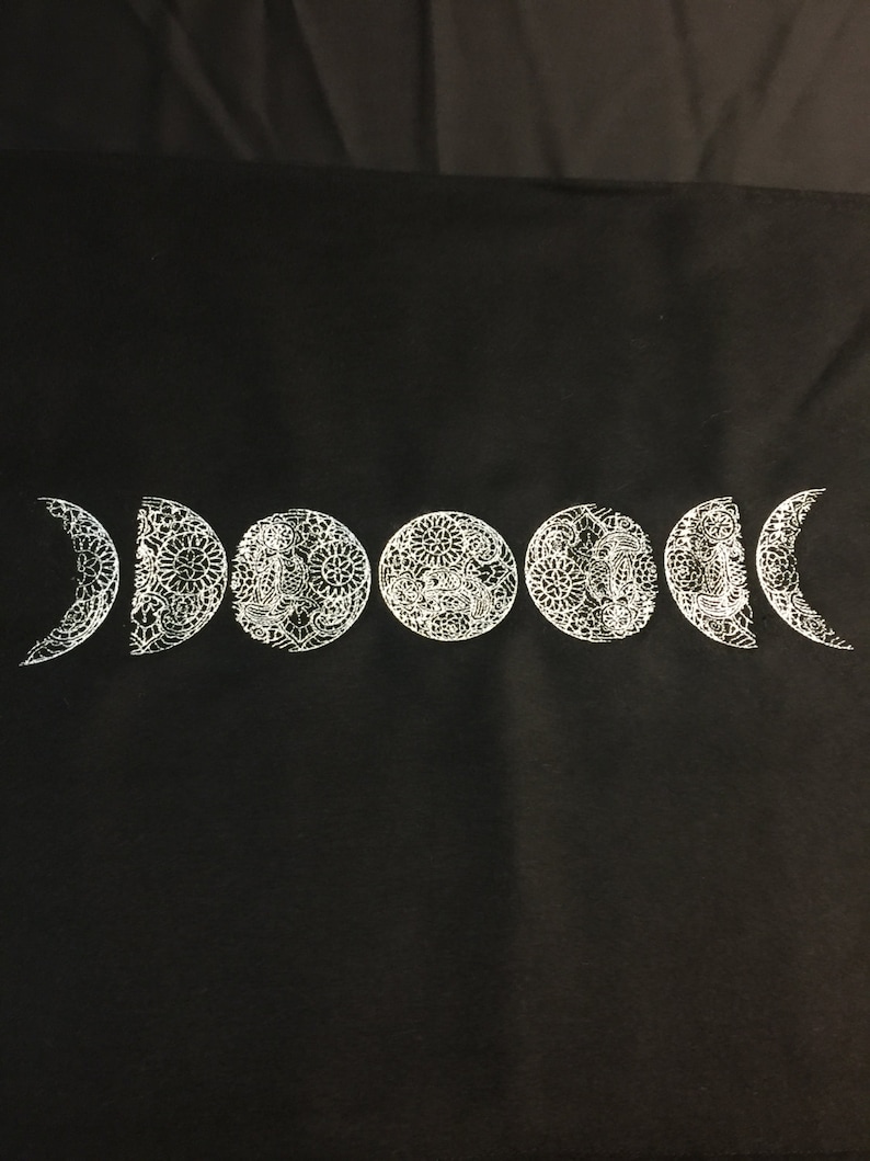 Phases of the Moon Altar Cloth - Etsy