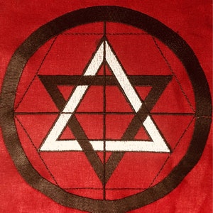 The Martinist Pentacle: Altar Cloth - Etsy