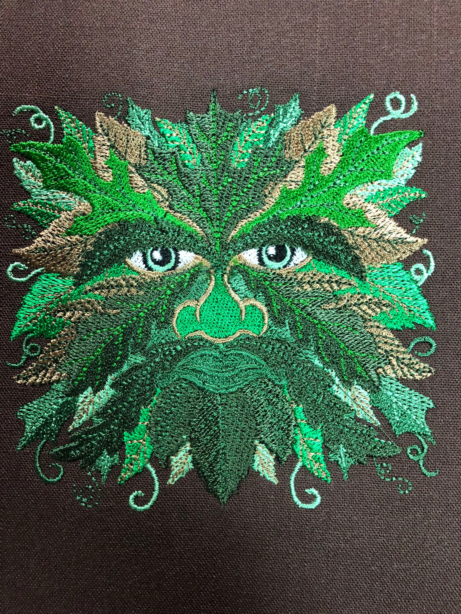 Green Man Altar Cloth - Etsy