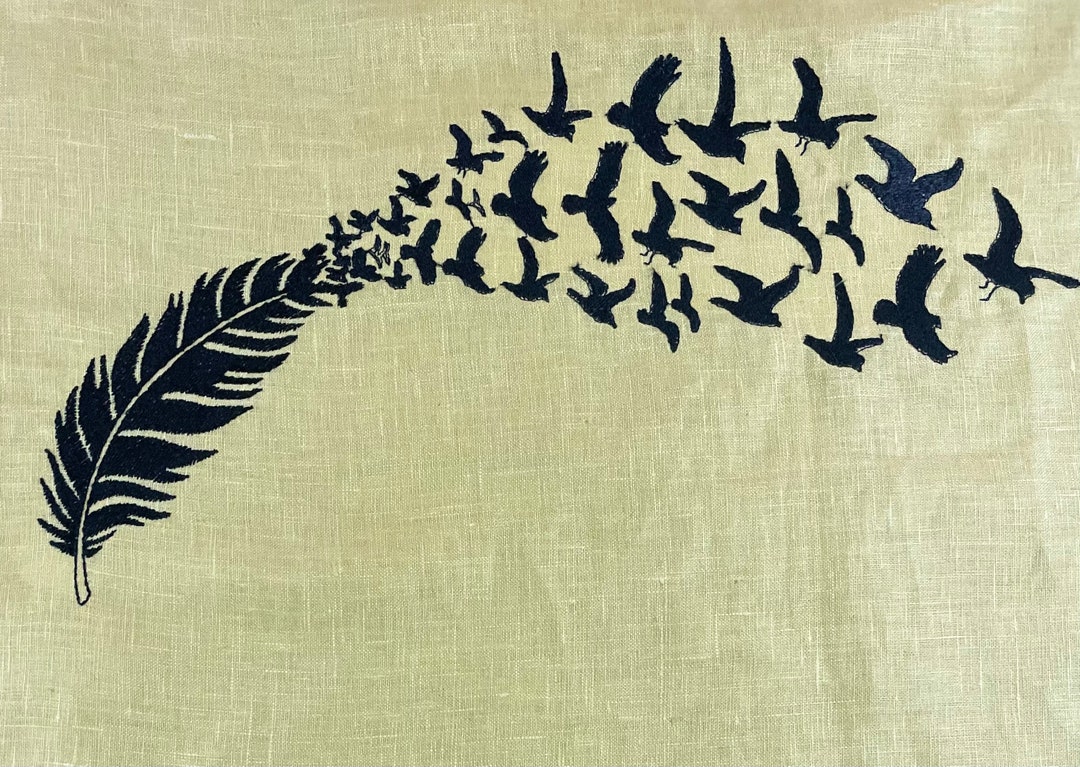 The Ravens Feather Altar Cloth. - Etsy