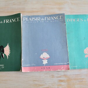 Vintage Art Fashion Magazine, French Magazines, Images De France, 1930s ...