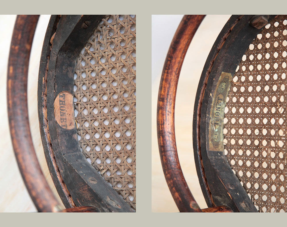 Thonet Chair Vintage Original From Wien Austria With Stamps | Etsy UK