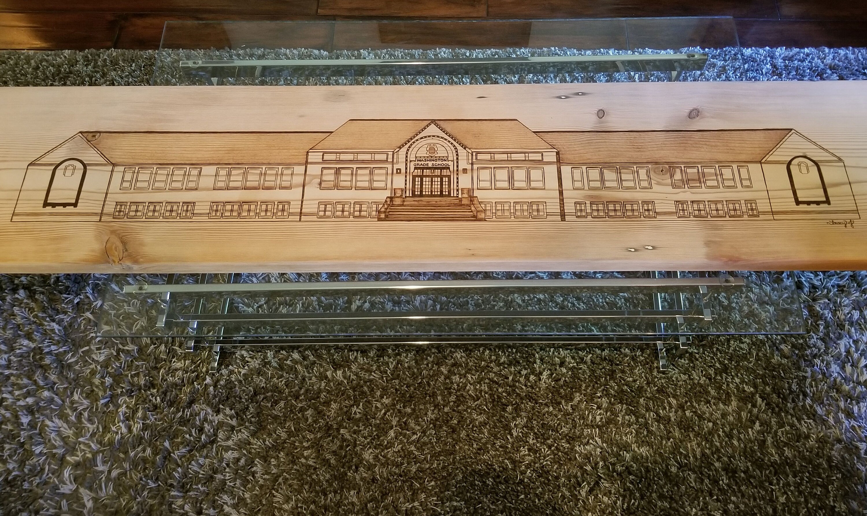 Custom Wood Burned Pyrography Logos, Lettering & Signs - Etsy