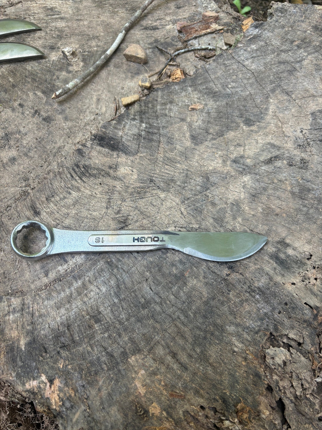 Hand Forged Wrench Knife - Etsy