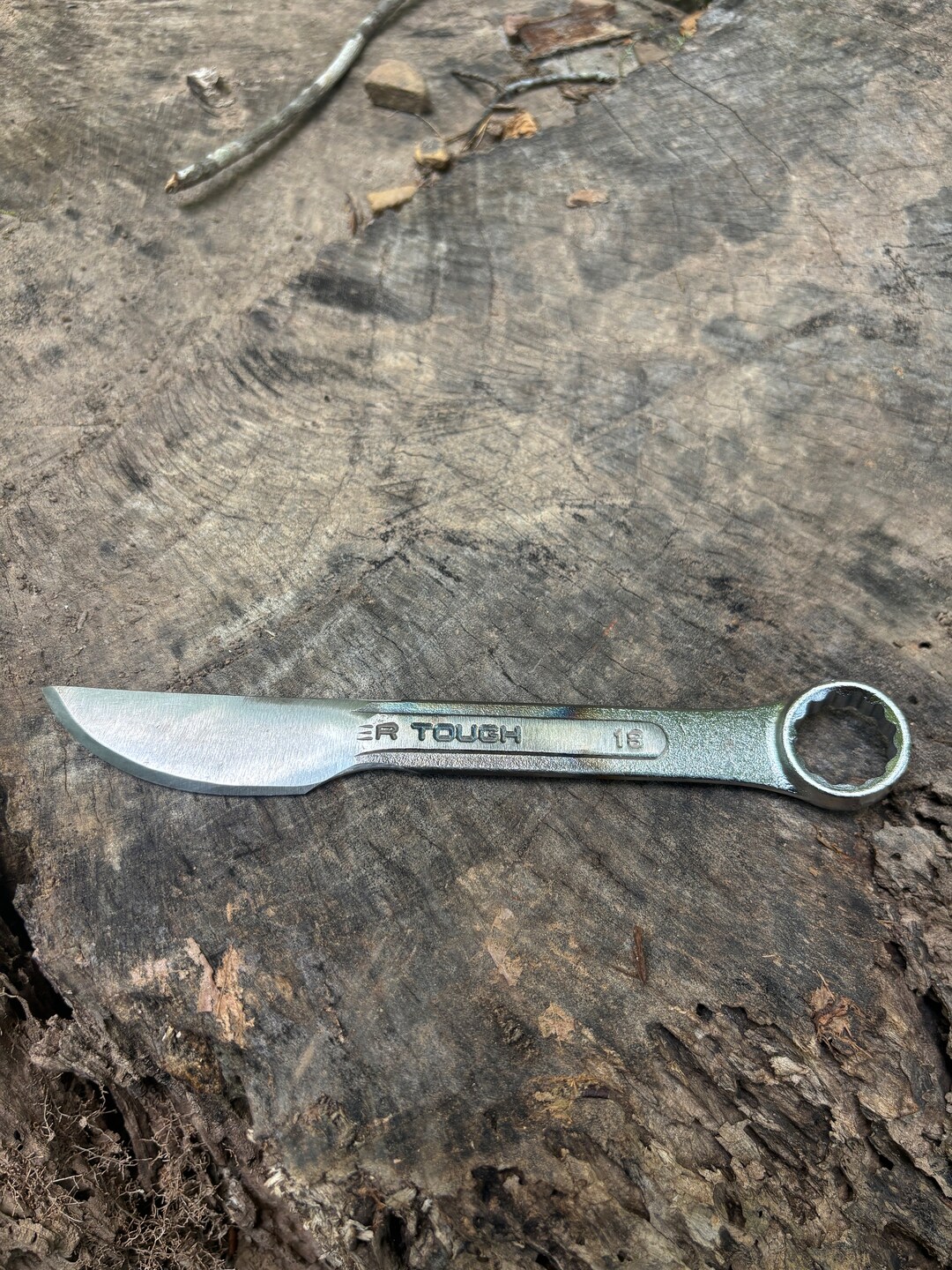 Hand Forged Wrench Knife - Etsy