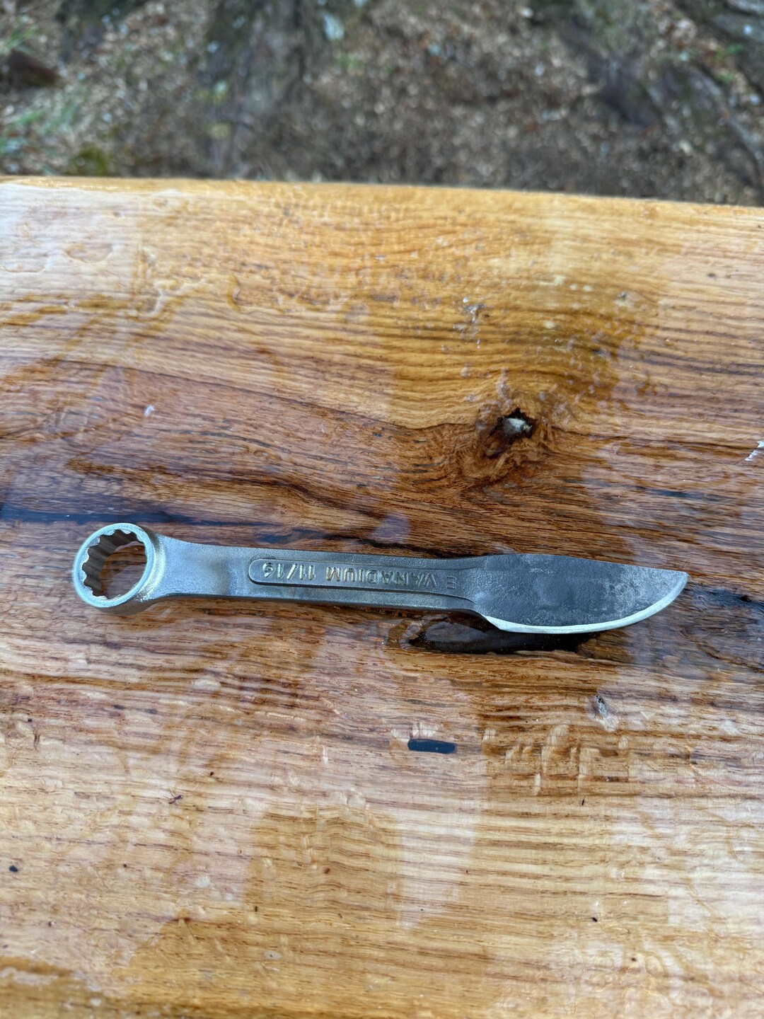 Hand Forged Wrench Knife - Etsy