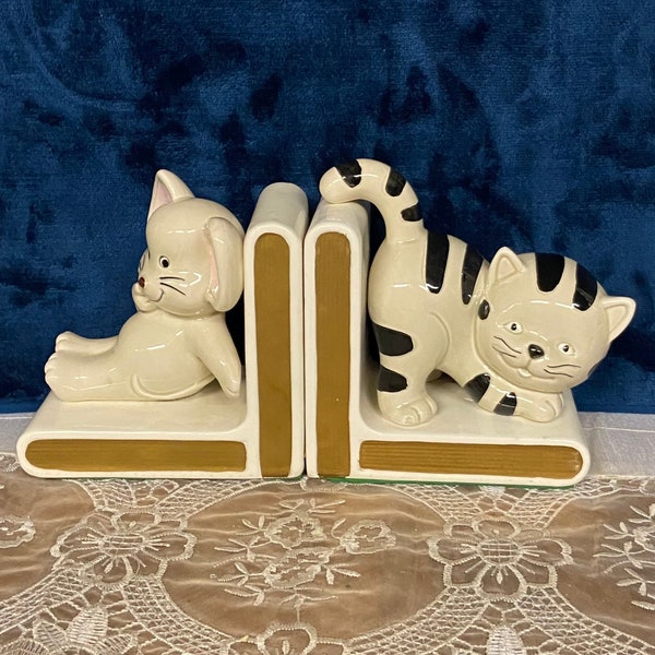 Ceramic Bookends - Etsy