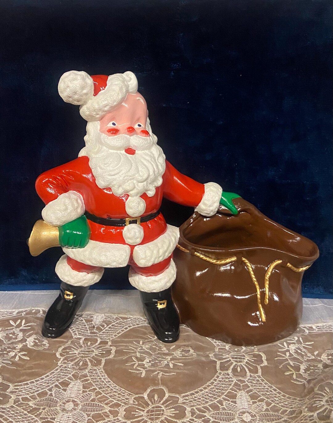 ATLANTIC MOLD Christmas SANTA Claus Figure - Etsy