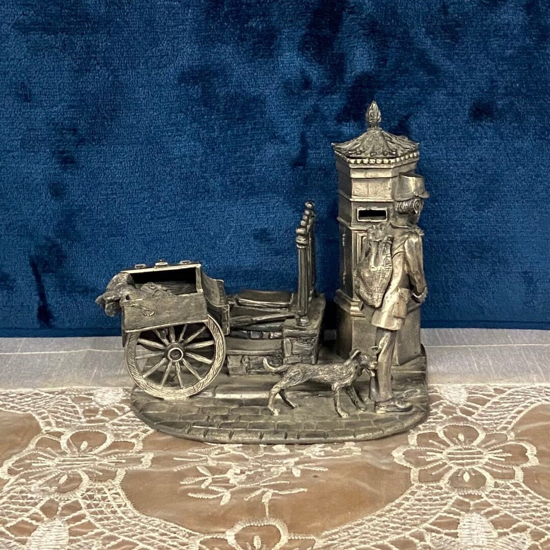 Postman Circa 1885 From the Evergreen Studio Collection Pewter Figurine ...