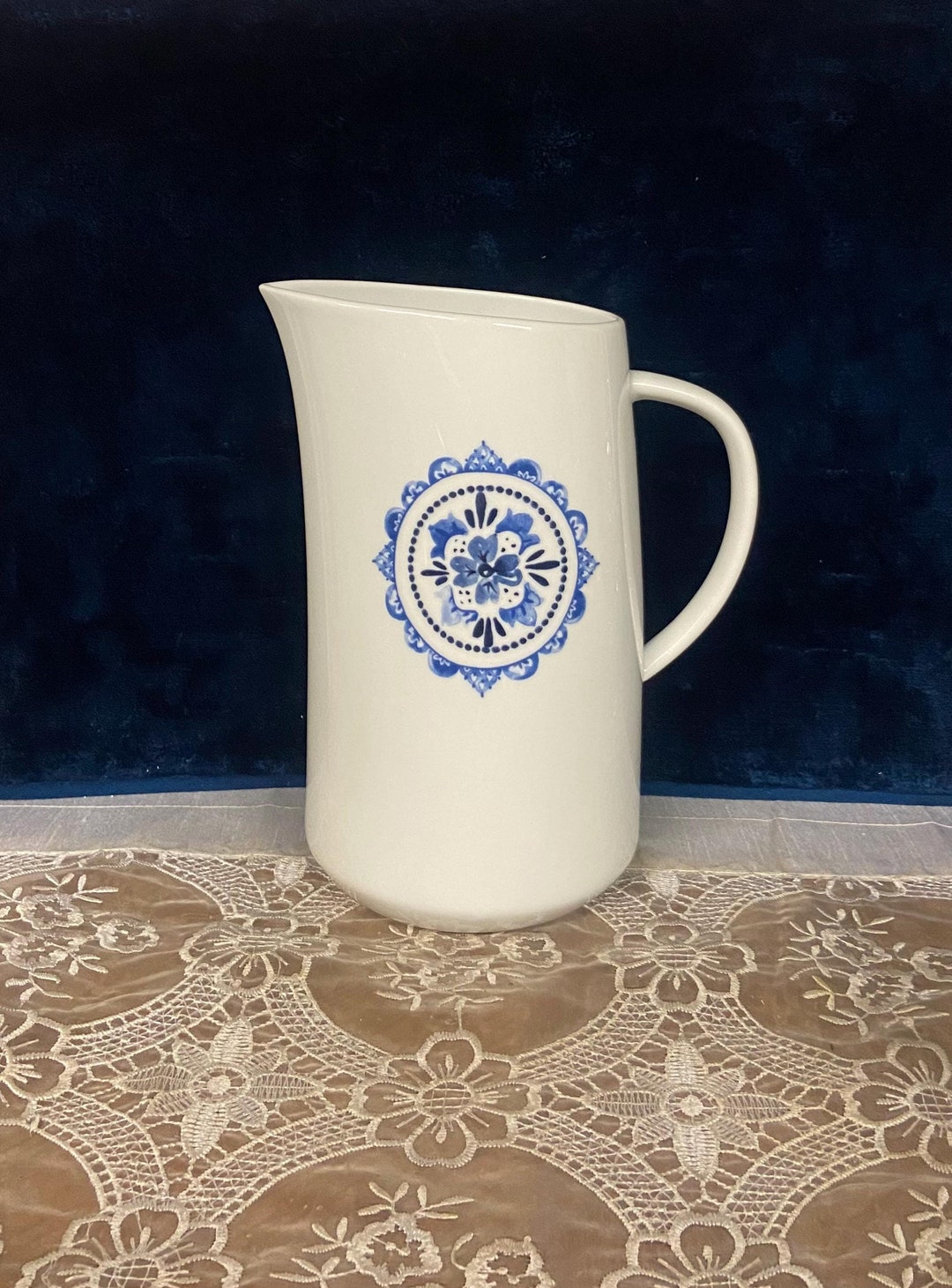 Corelle Coordinates Portofino Porcelain 2.5 Quart Pitcher - Etsy