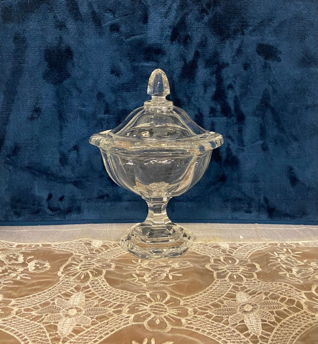 Goebel OPERA Crystal Lidded Candy Dish Made in West Germany - Etsy