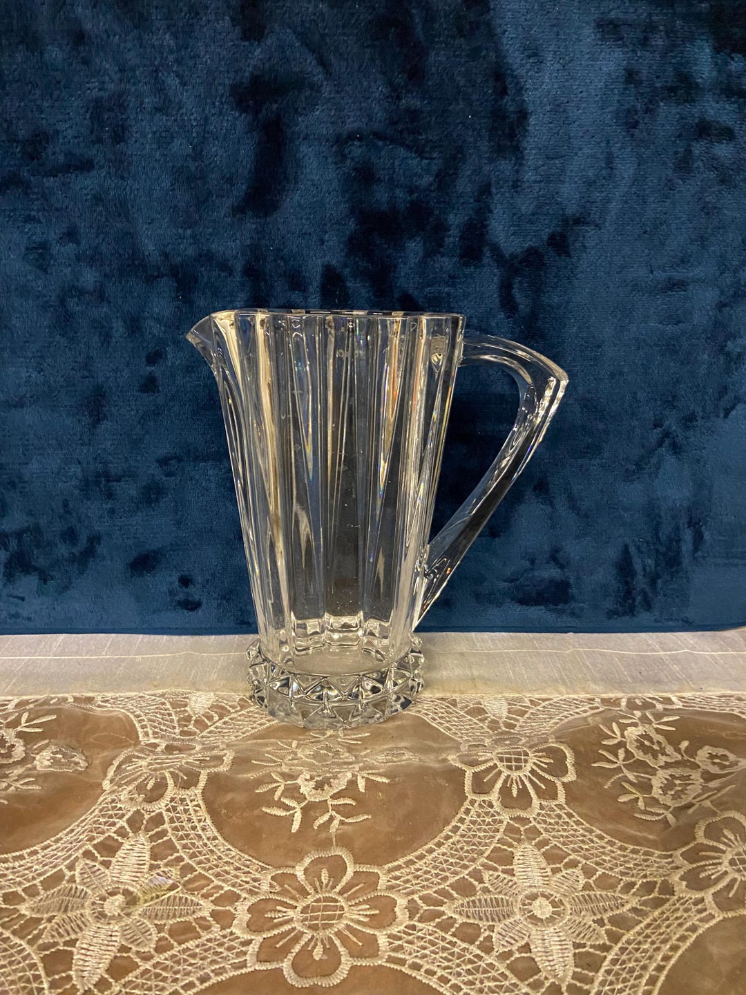Rosenthal Classic Blossom Crystal Pitcher - Etsy