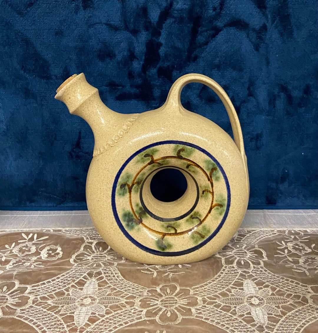 ANDREW QUIENT Art Pottery Ring Pitcher/jug - Etsy