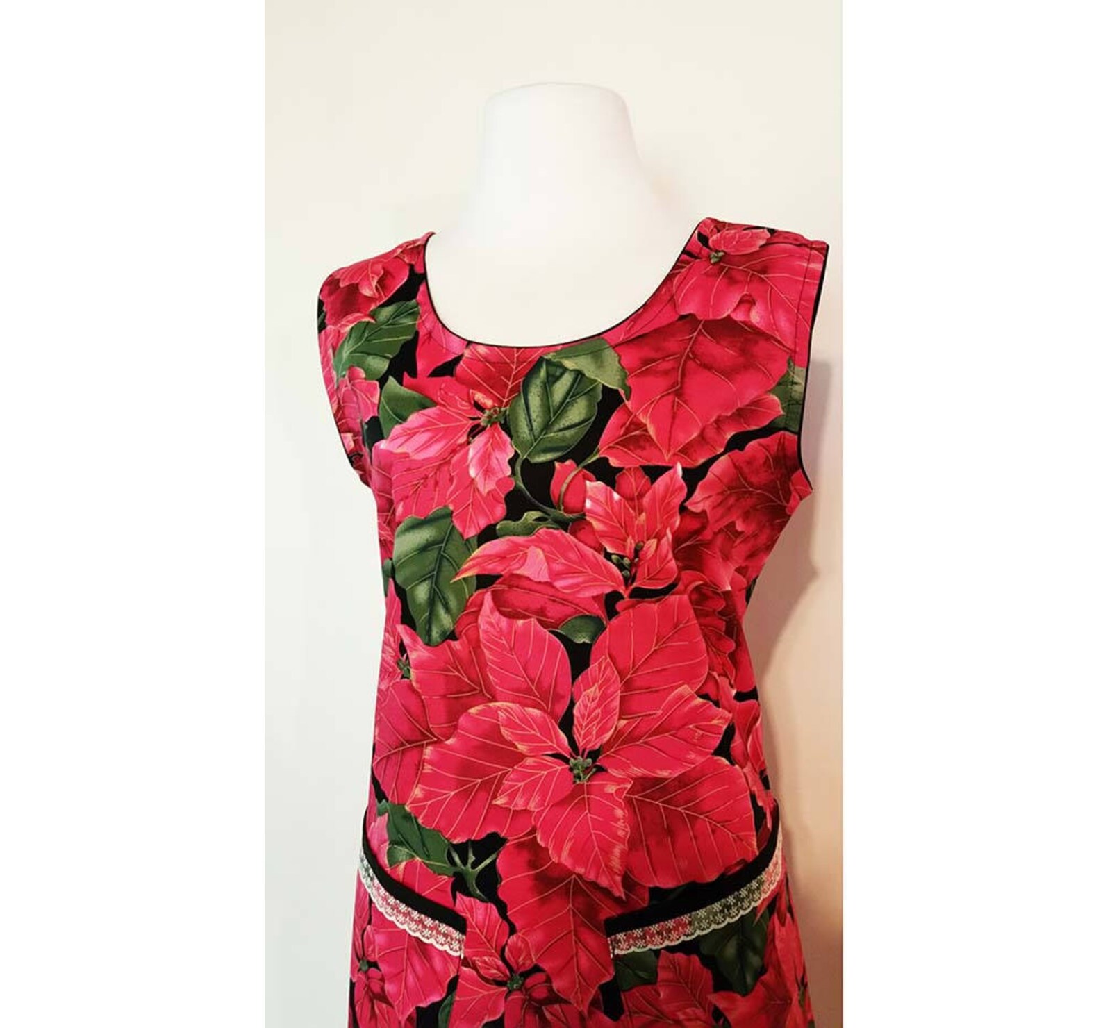 Pink Tunic Dress. Pink Flowers Dress. Australian Made. Retro Flowers ...