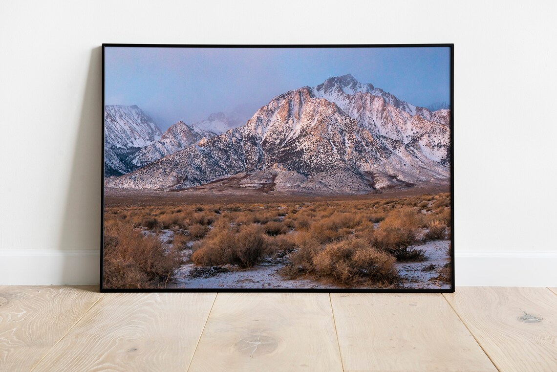 Fine Art Landscape Photography Print Sierra Nevada Mountains | Etsy