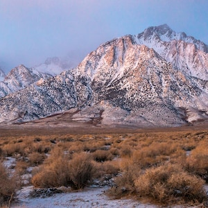 Fine Art Landscape Photography Print | Sierra Nevada Mountains | Sunset ...