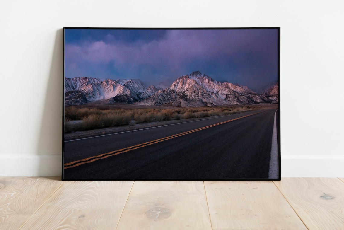 Fine Art Landscape Photography Print | Sierra Nevada Mountains ...