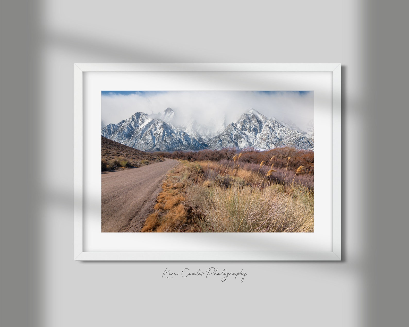 Landscape Photography Print | Sierra Nevada Mountains | Open Road ...