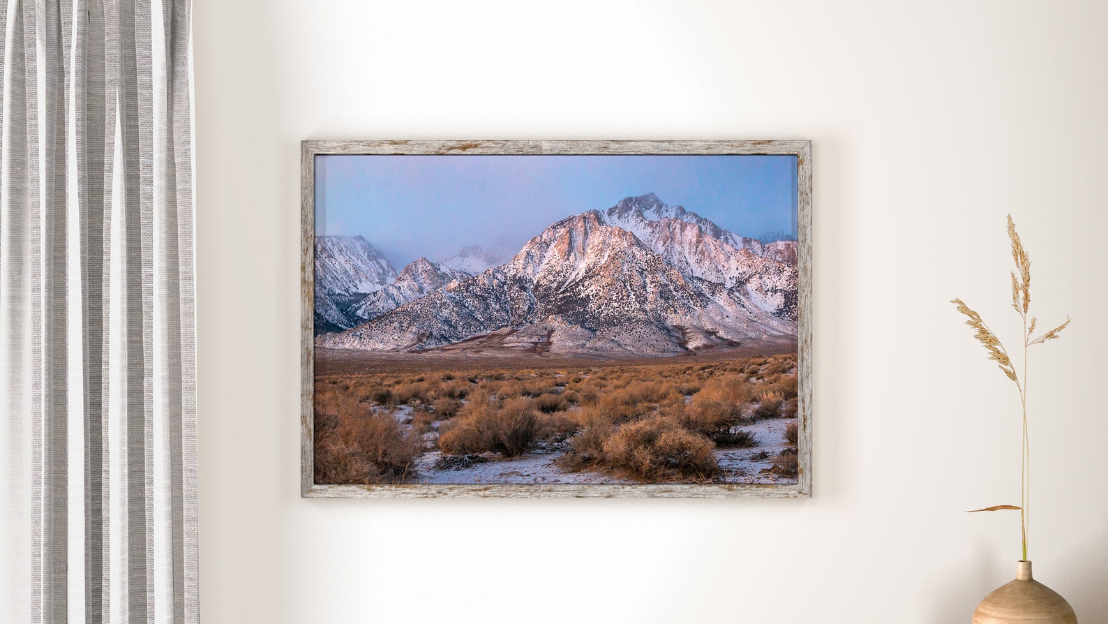 Fine Art Landscape Photography Print Sierra Nevada Mountains Sunset ...