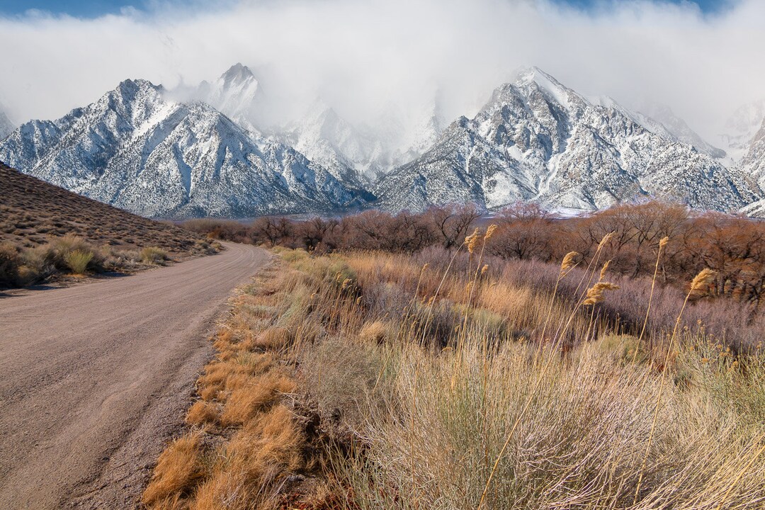 Landscape Photography Print | Sierra Nevada Mountains | Open Road ...