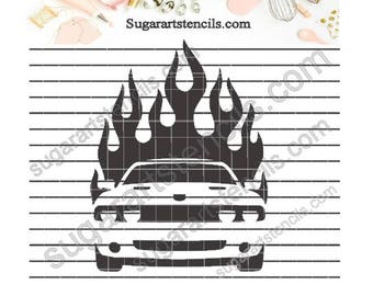 Car stencil | Etsy