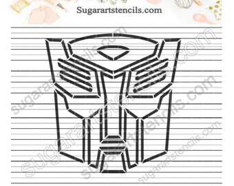 Transformer stencil | Etsy