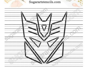 Transformer stencil | Etsy