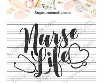 Nurse stencil | Etsy