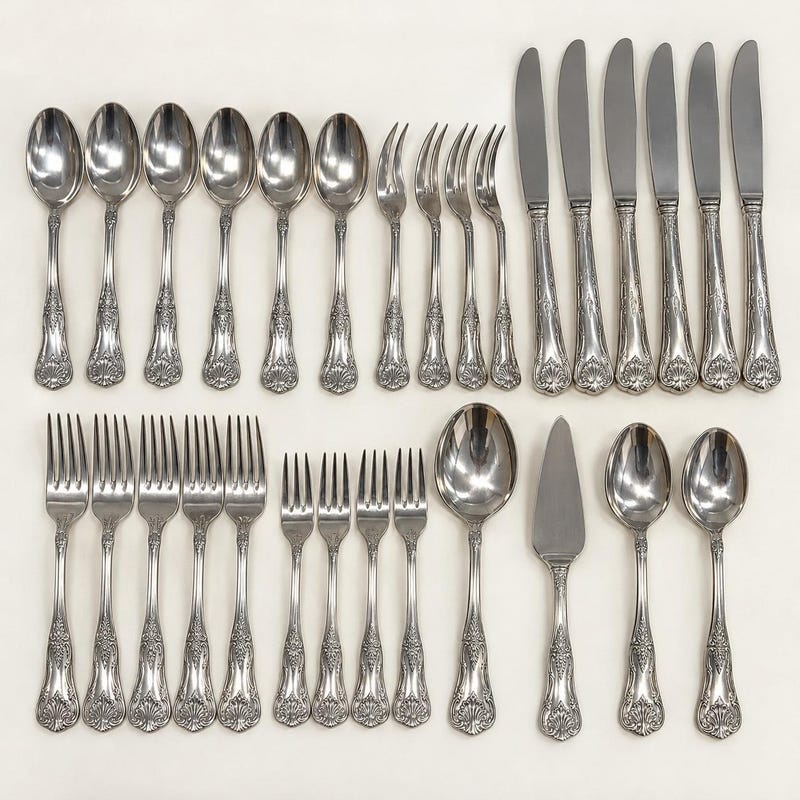 Victorian Ornate Flatware - Etsy