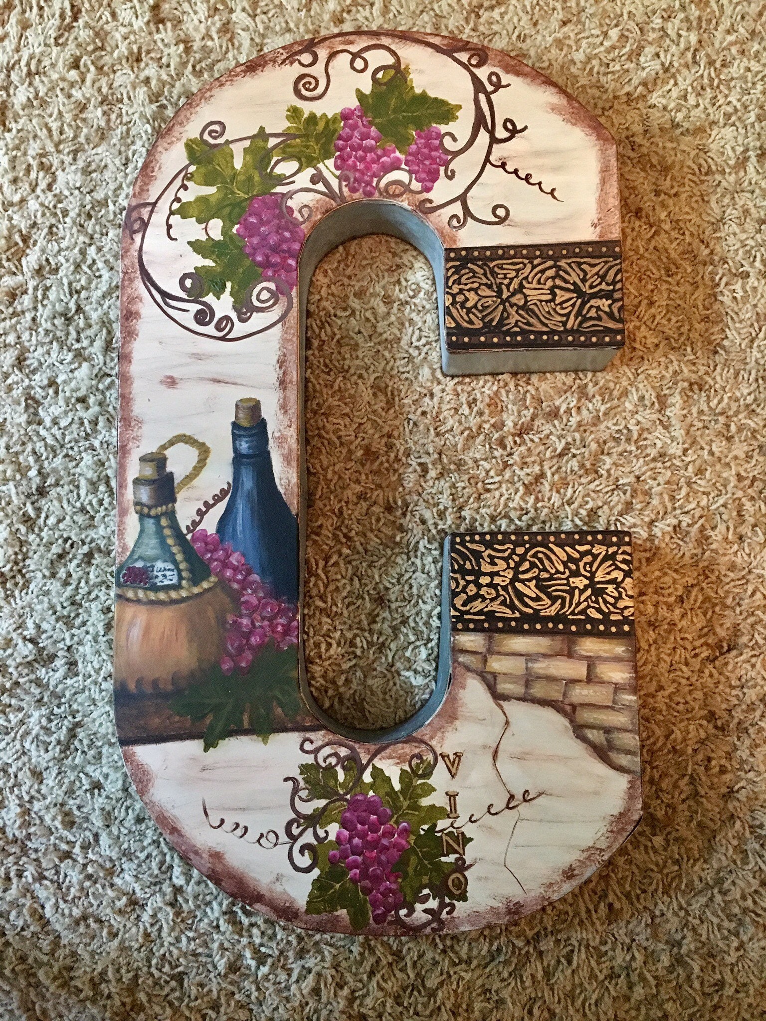 Metal Letters Custom Painted - Etsy