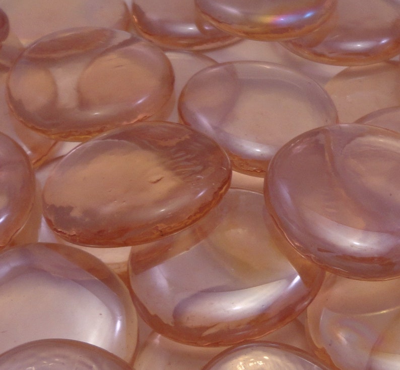 10 Lbs Large Quartz Pink Glass Gems 35-45 Mm Approx 1.5 Inch Clear ...